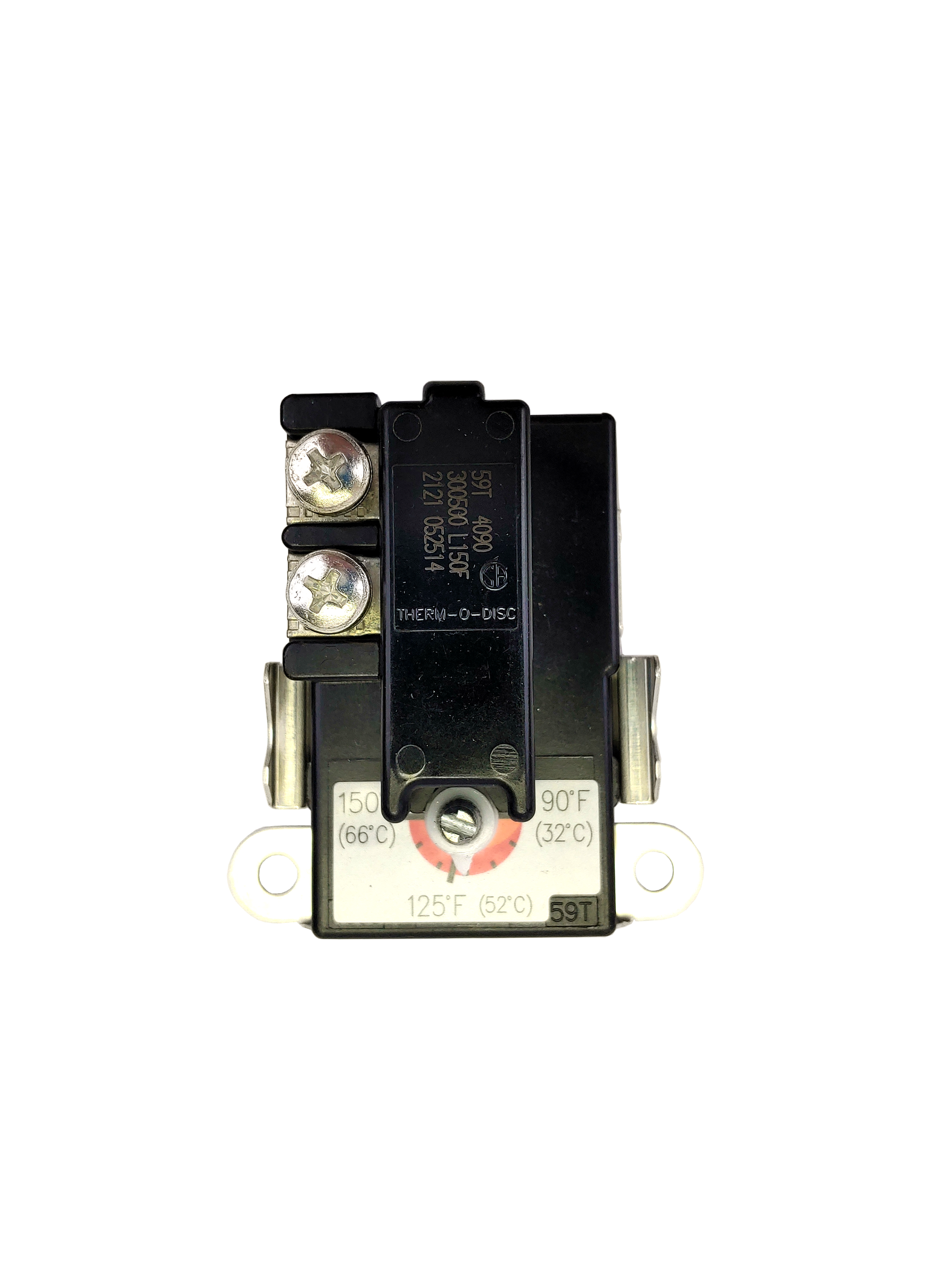 Therm Coil 59T-4090 1-Element Water Heater 90-150°F Lower Thermostat ...